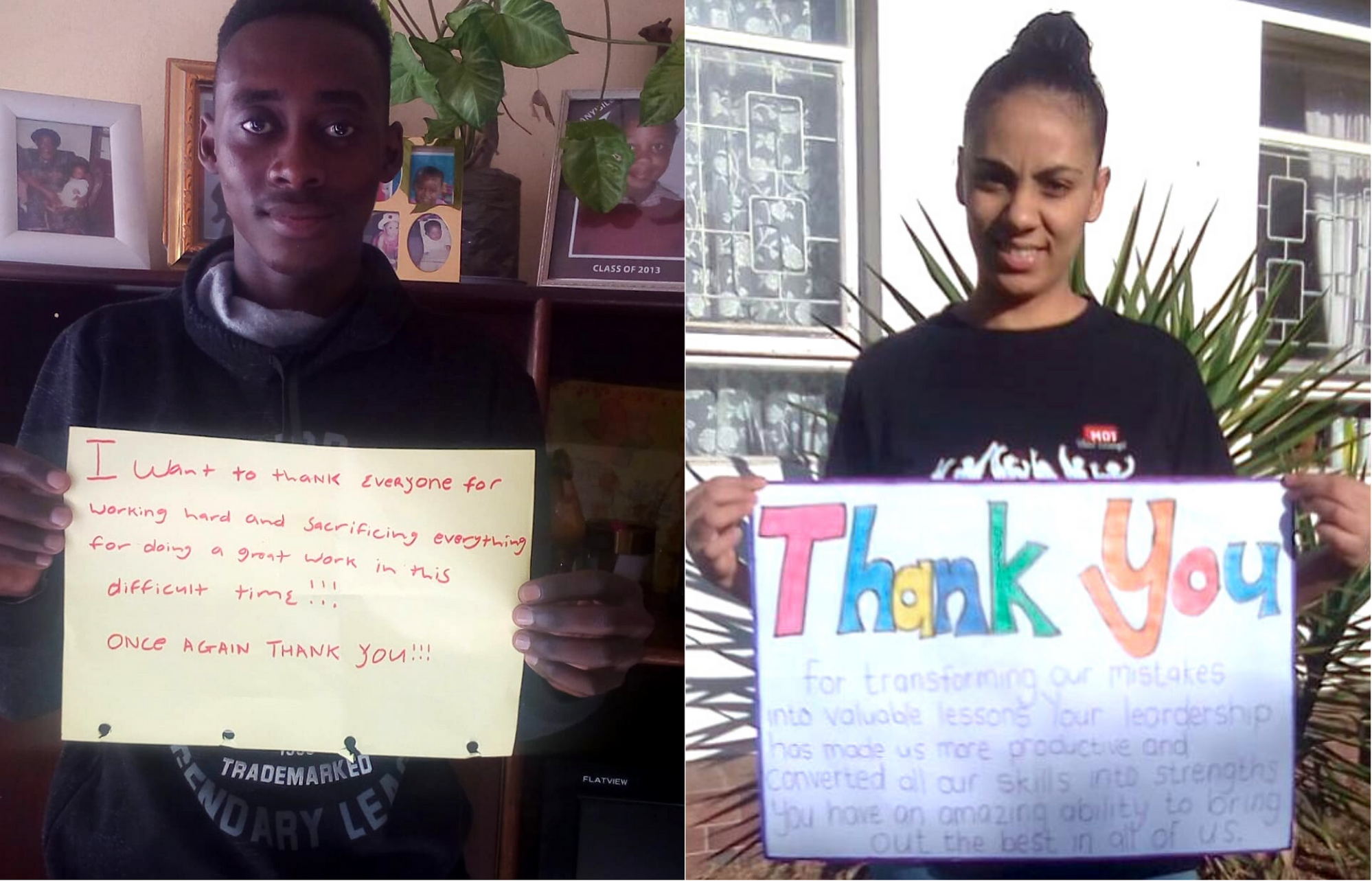 Thank you to all our frontline workers! - MOT South Africa